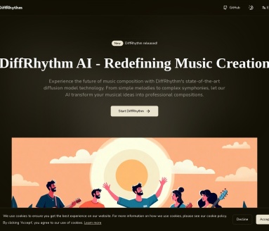 DiffRhythm | AI工具导航